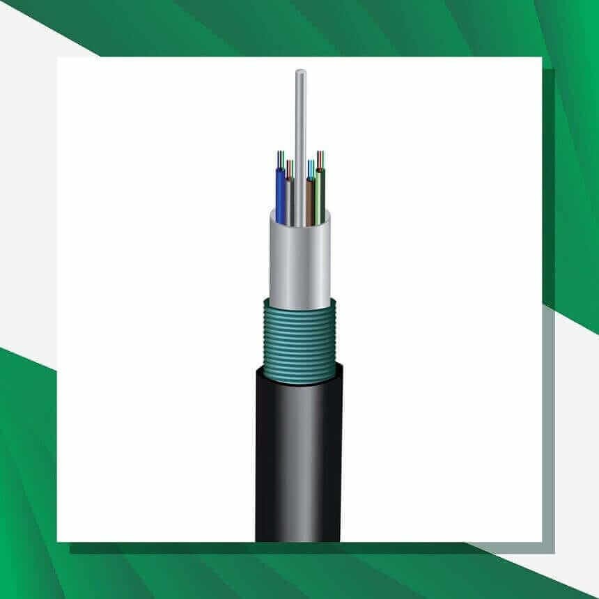 best 96 core fiber optic cable multi core tube Armored G652D