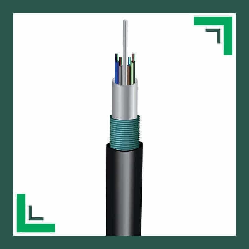 best 96 core fiber optic cable multi core tube Armored G652D