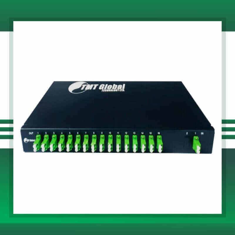 best Splitter LC APC Fiber optic Rack Mounted 2X32 apc 32