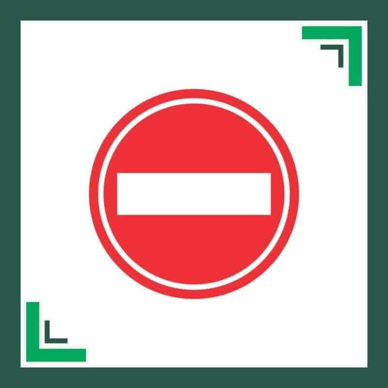 best Gate Barrier No entry Sign Board - TMT Global UAE