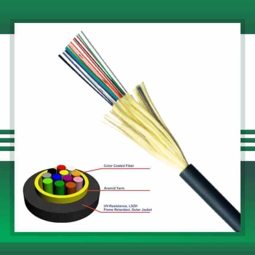 best 12 core fiber optic cable Multi Core Single mode G652D