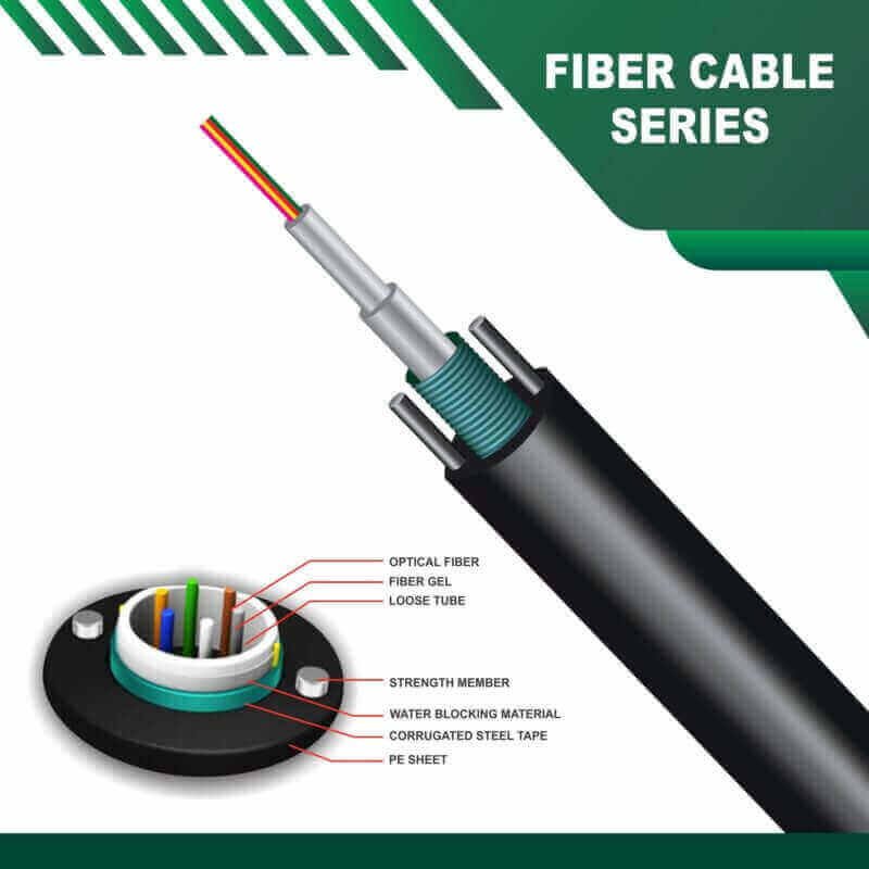 best 4 core ftth cable fiber optic Single mode outdoor