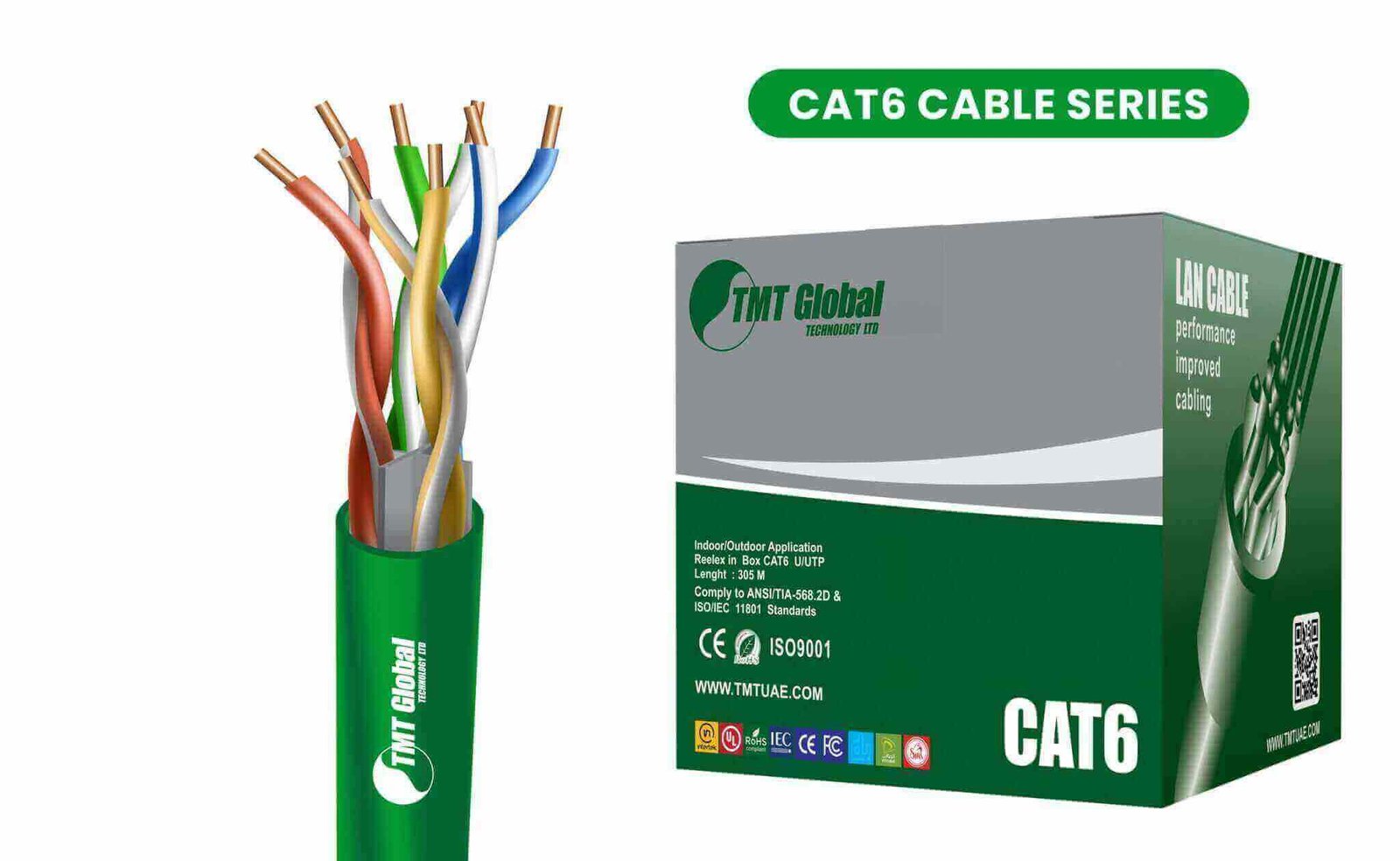 Cat6 Cable Color Codes - TMT Global UAE