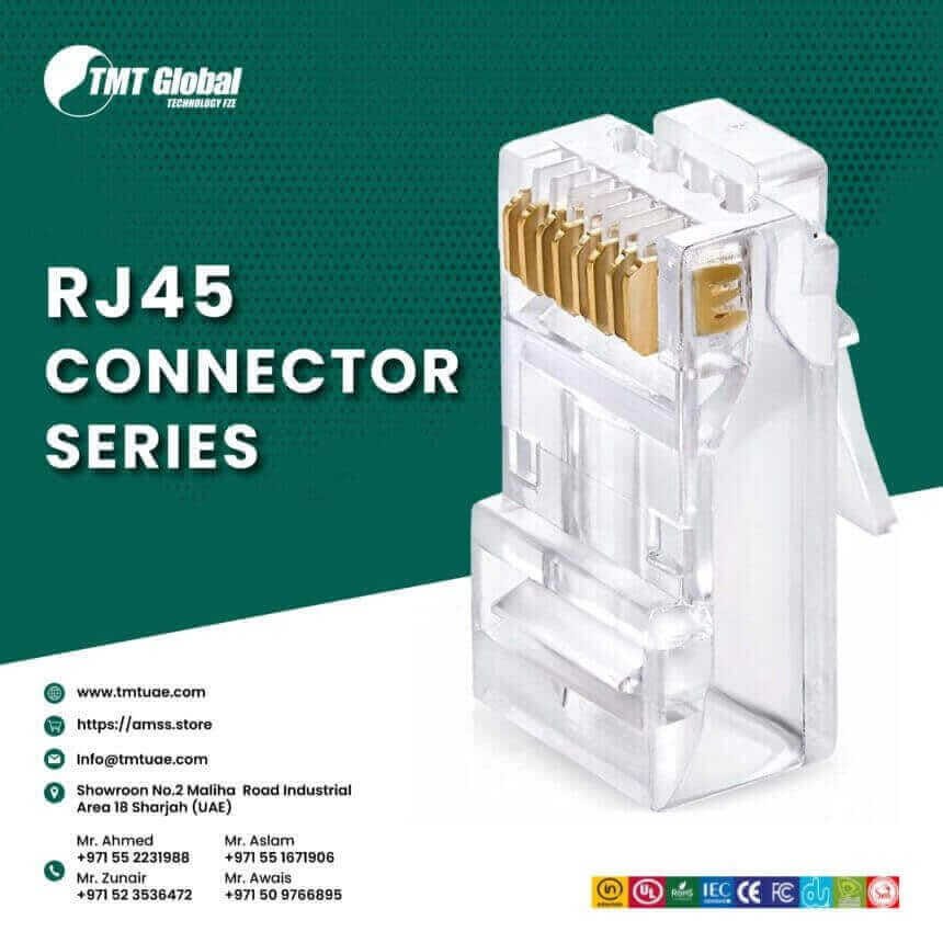 5 best RJ45 Cat6 Connector for Patch Cords - TMT Global UAE