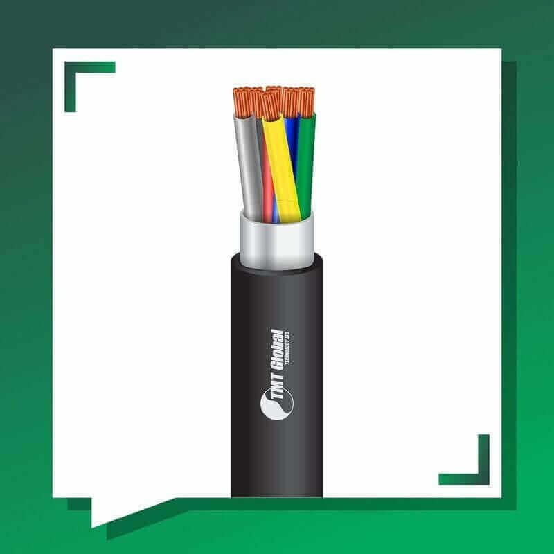 best security cables 6 core Shielded Braided 1.5mm 305m