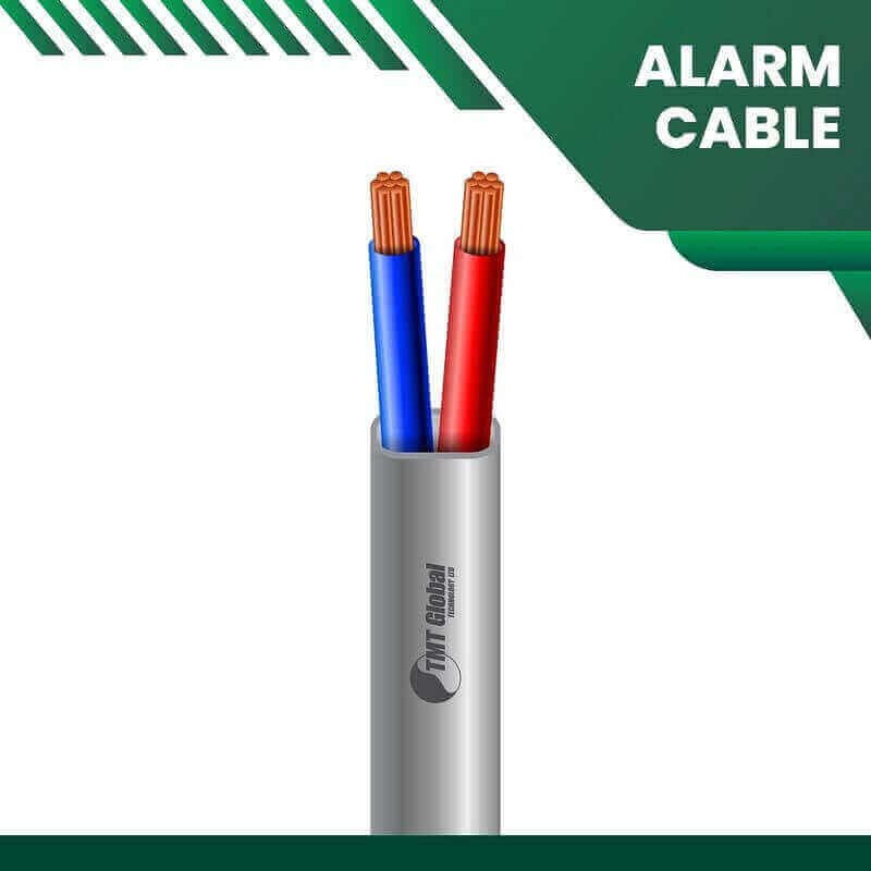 best 2 core 16 awg cable alarm Flat 16 AWG 305m - tmt uae